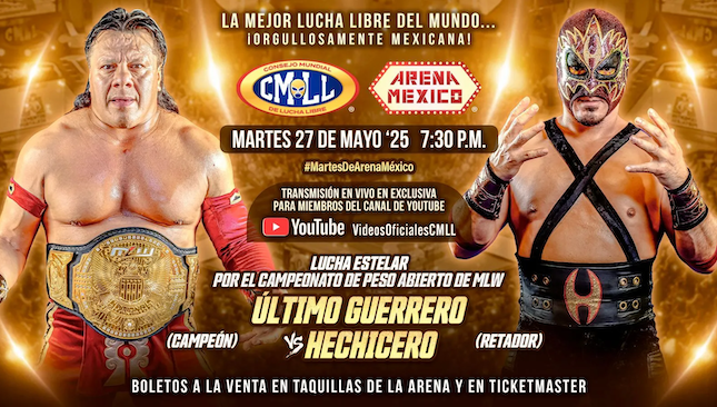 CMLL Hosting Two MLW Title Bouts This Week