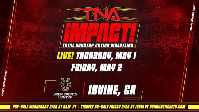 TNA Impact TV Taping Spoilers From May 2 in Irvine, CA