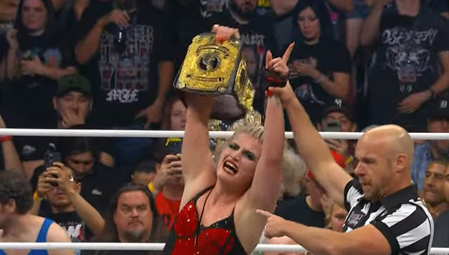 Toni Storm Retains Women's World Title At AEW Double Or Nothing ...