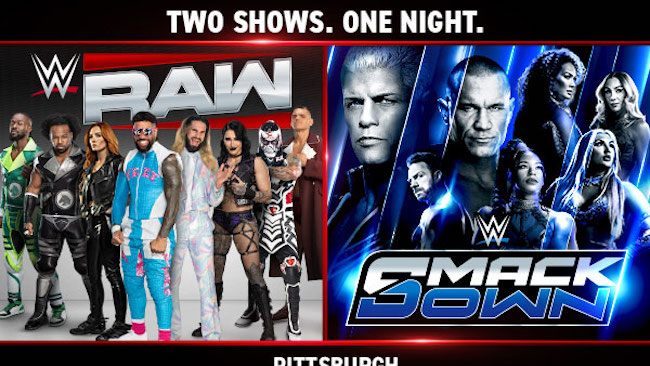 WWE Raw and SmackDown Double TV Taping on June 30