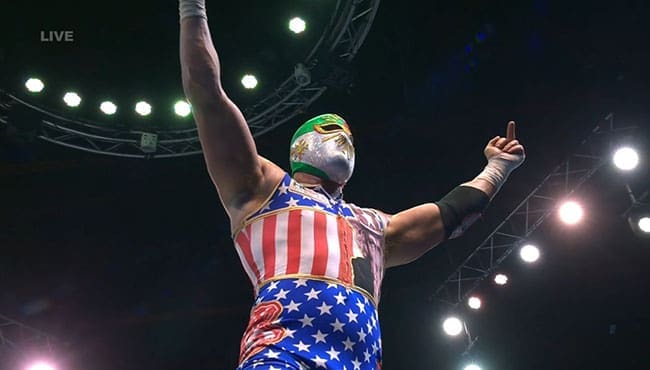 MJF Steals Mistico's Mask After DQ Loss At AEW Grand Slam Mexico ...