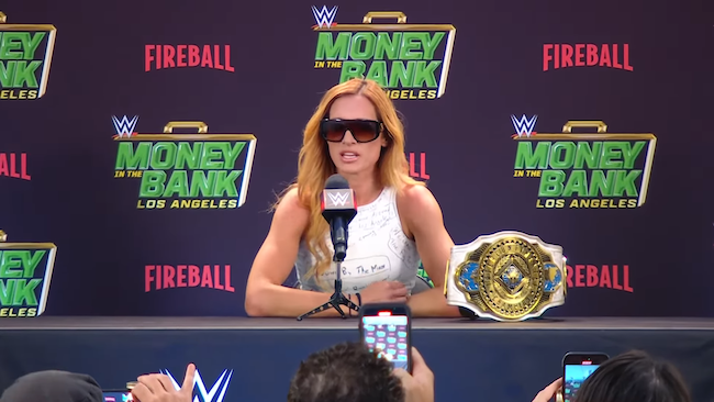 Becky Lynch: ‘Now The Man Is Gonna Hold Everybody Else Down’
