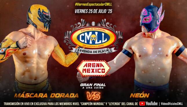 CMLL Viernes Espectacular Results 07.25.25: Leyenda de Plata Concludes ...