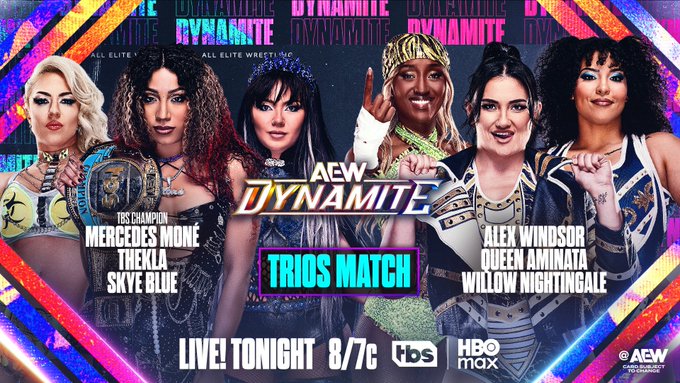 Trios Match Added to Tonight's AEW Dynamite Lineup | 411MANIA ...