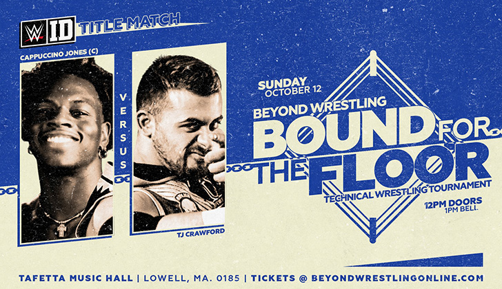WWE ID Title Match Announced For Beyond Wrestling Bound For The Floor ...
