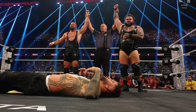 The Vision Victorious In WWE Raw Main Event, Jimmy Uso Makes Save For ...