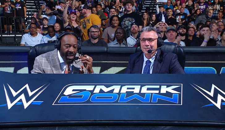 Booker T Joins Michael Cole On WWE Smackdown Commentary | 411MANIA ...