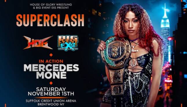 Mercedes Mone Announced for HOG x Big Event: Superclash