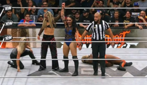 AEW Dynamite: Julia Hart, Skye Blue Move On In Tag Title Tourney
