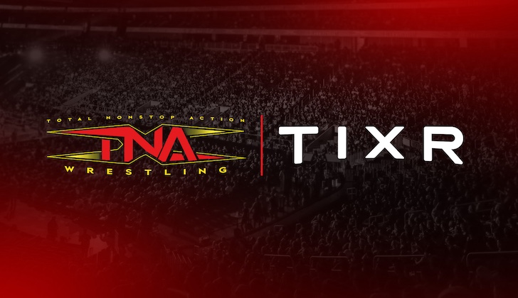TNA Wrestling Announces Tixr as Official Sponsor & Ticket Provider