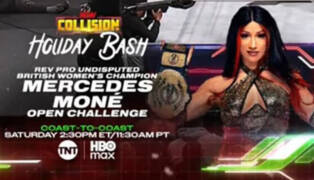 RevPro British Women's Title Match & More Set For AEW Collision