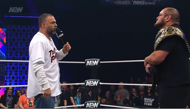 Samoa Joe, Eddie Kingston Go Face-To-Face In Promo Duel On AEW Dynamite ...
