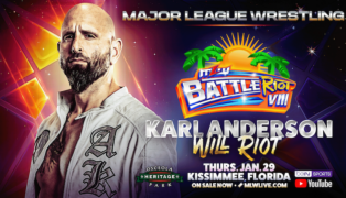 Karl Anderson Announced for Battle Riot Match
