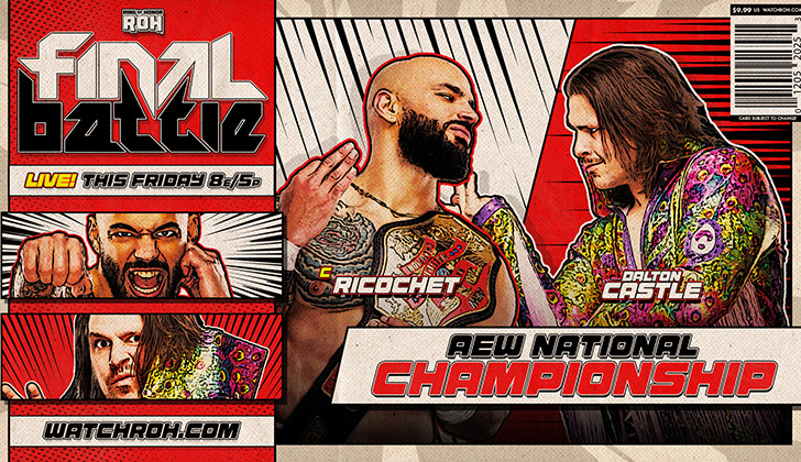 AEW National Title Match Official For ROH Final Battle | 411MANIA ...
