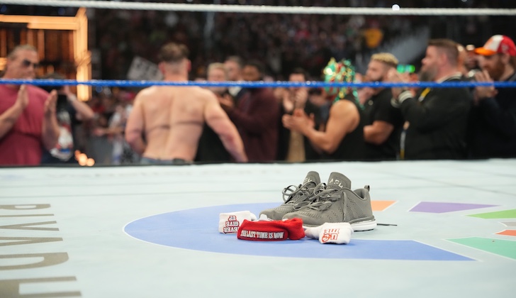 John Cena Shares Image of His Gear Left in the Ring