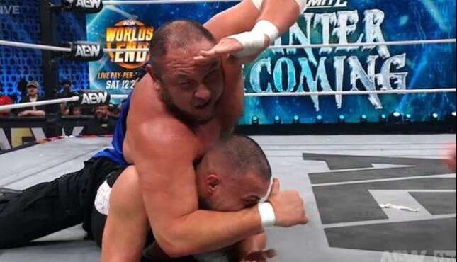 John Cena Reacts After Samoa Joe Pays Tribute To Him On AEW Dynamite ...