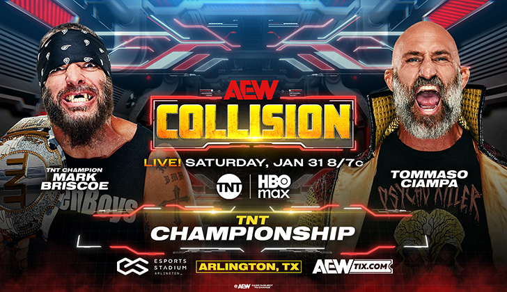 Lineup For Tonight's AEW Collision: TNT Title Match, More | 411MANIA ...