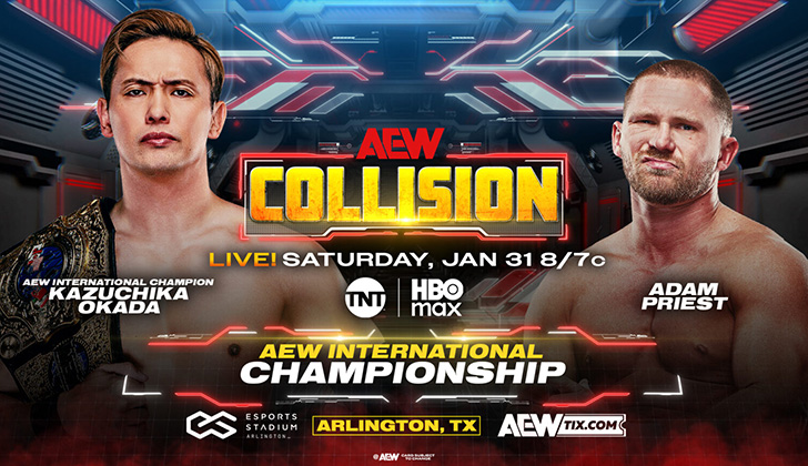 AEW International Title Match Set For This Week's AEW Collision ...