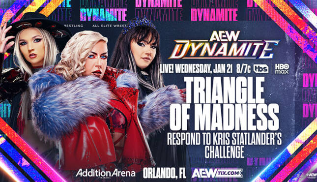 Triangle Of Madness Segment & More Announced For This Week's AEW ...
