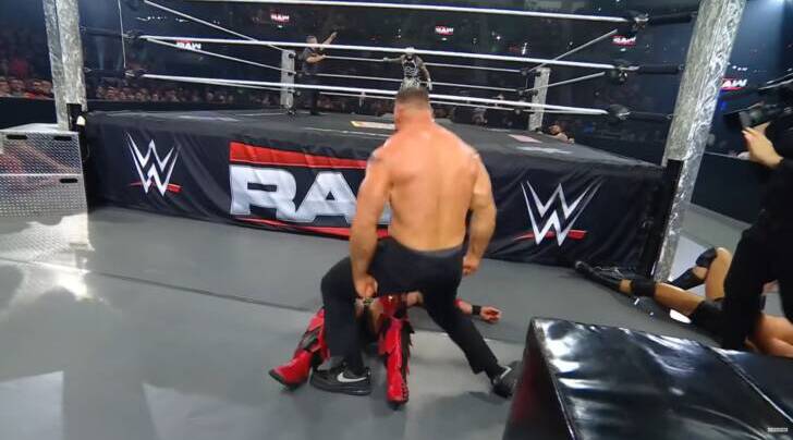 WWE Shares Another Angle Of Bron Breakker's Devastating Spear To Dragon ...