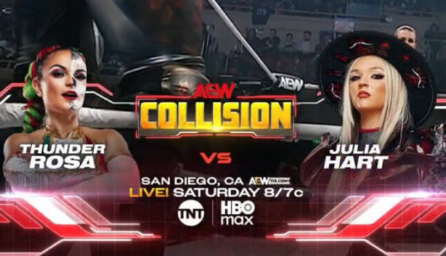 Thunder Rosa's In-Ring Return & More Set For This Week's AEW Collision ...