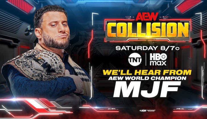 Lineup For Tonight's AEW Collision: MJF Speaks, More | 411MANIA ...