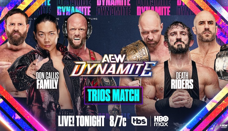 Trios Match Announced for Tonight's AEW Dynamite