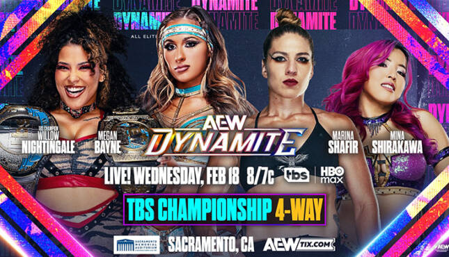 TBS Title Match Added To This Week's AEW Dynamite | 411MANIA ...