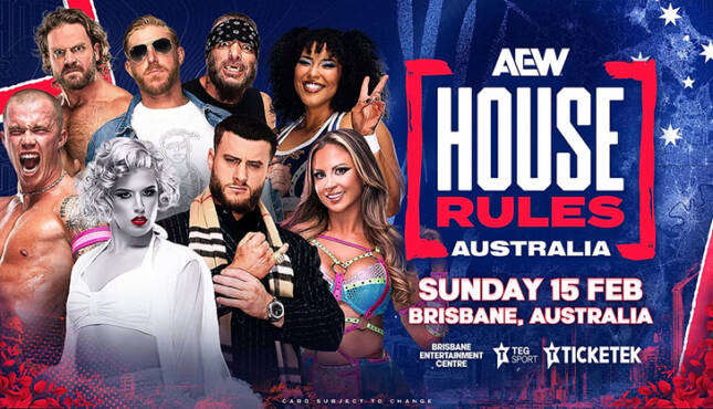 Two Matches Set For AEW House Rules Show In Australia | 411MANIA ...