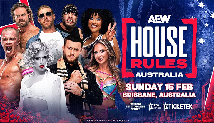 Two Matches Set For AEW House Rules Show In Australia | 411MANIA ...