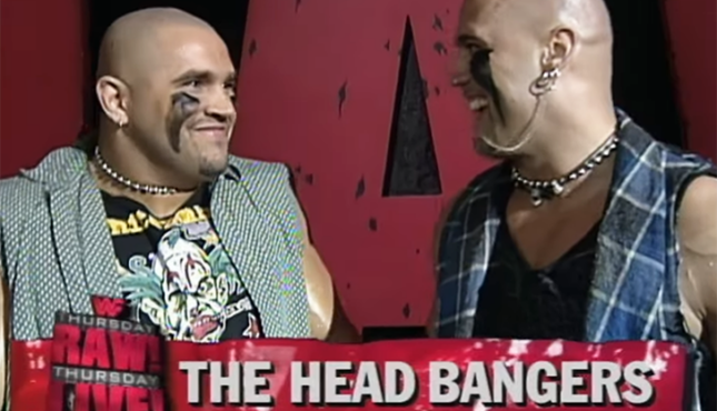 Mosh Recalls Headbangers Winning WWE Tag Team Titles In 1997, Holding ...