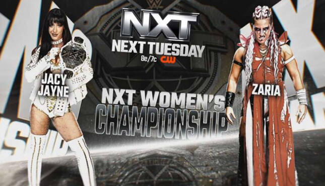 Lineup For Tonight's WWE NXT: NXT Women's Title Match