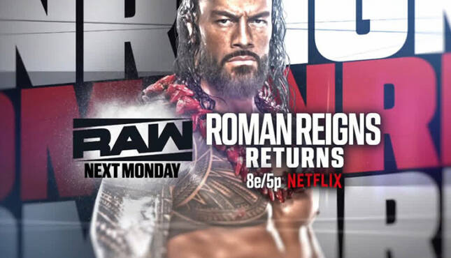 Roman Reigns Return & More Set For Next Week's WWE Raw | 411MANIA ...