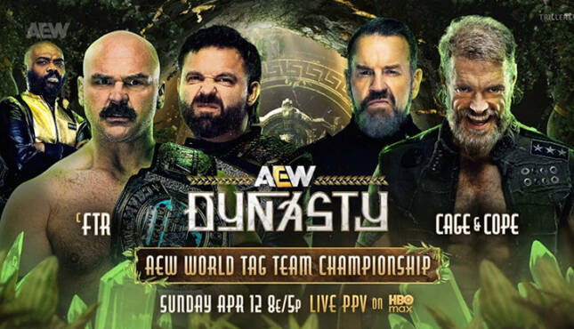 AEW World Tag Team Title Match Announced For AEW Dynasty | 411MANIA ...