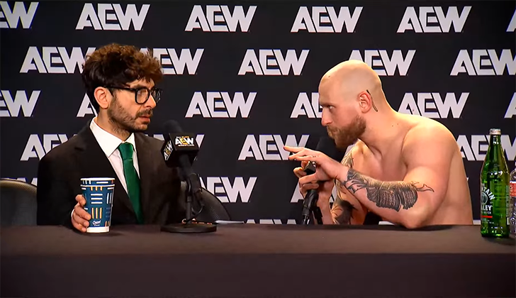 Gabe Kidd Declares War on NJPW on Behalf of AEW