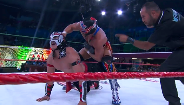 Note On Unmasking Of Octagón Jr. On Last Night's AAA On FOX