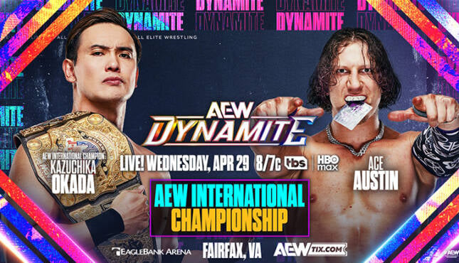 International Title Match & More Added To This Week's AEW Dynamite ...
