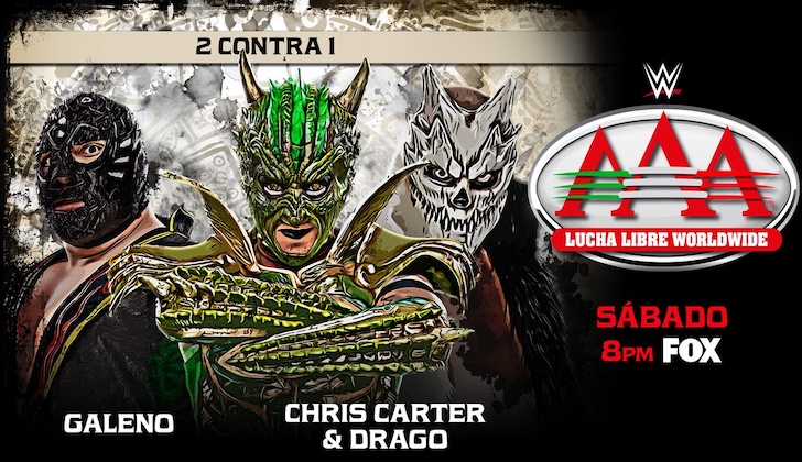 Galeno vs. Chris Carter & Drago Handicap Match