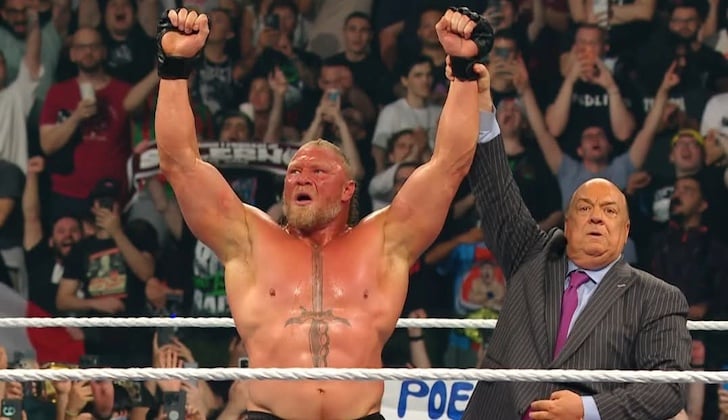 Brock Lesnar Evens the Score Against Oba Femi in Rematch