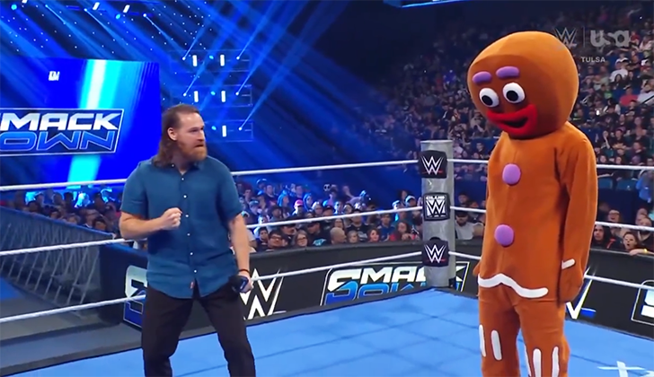 Note On Pushback In WWE Over Sami Zayn & 'Gingerbread Man' Angle ...