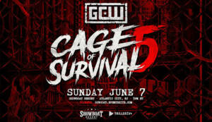 GCW Cage Of Survival 5 Results 6.7.26: New Ultraviolent Champion ...