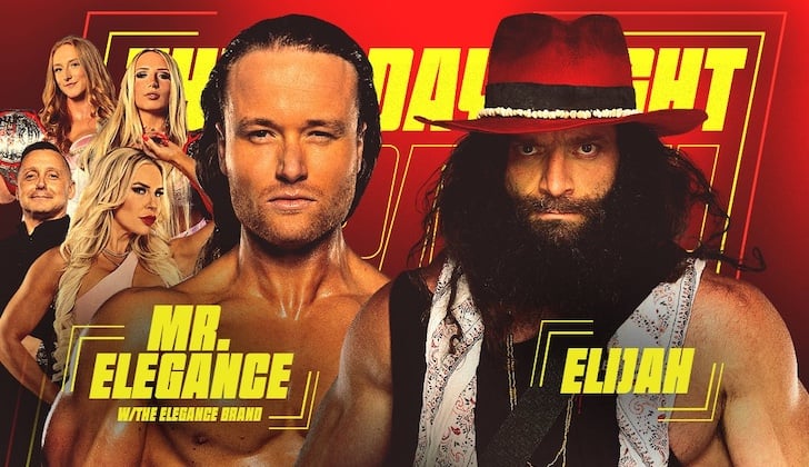 Mr. Elegance vs. Elijah Announced for Tomorrow's TNA iMPACT!