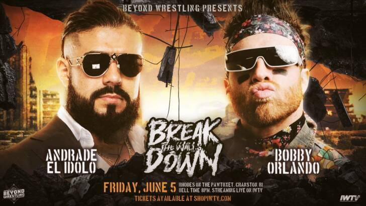 Andrade El Idolo Replaces Injured MJF for Tonight's Beyond Wrestling ...