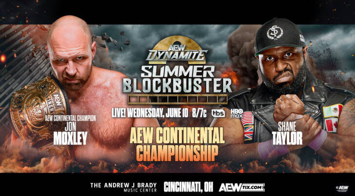 Jon Moxley vs. Shane Taylor for Continental Title & More Added to AEW ...