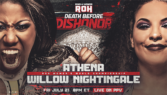 Athena Willow Nightingale ROH Death Before Dishonor | 411MANIA